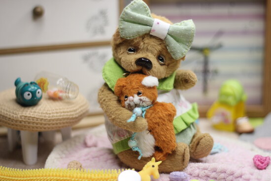 Miya by Levchenko Olesya - Bear Pile