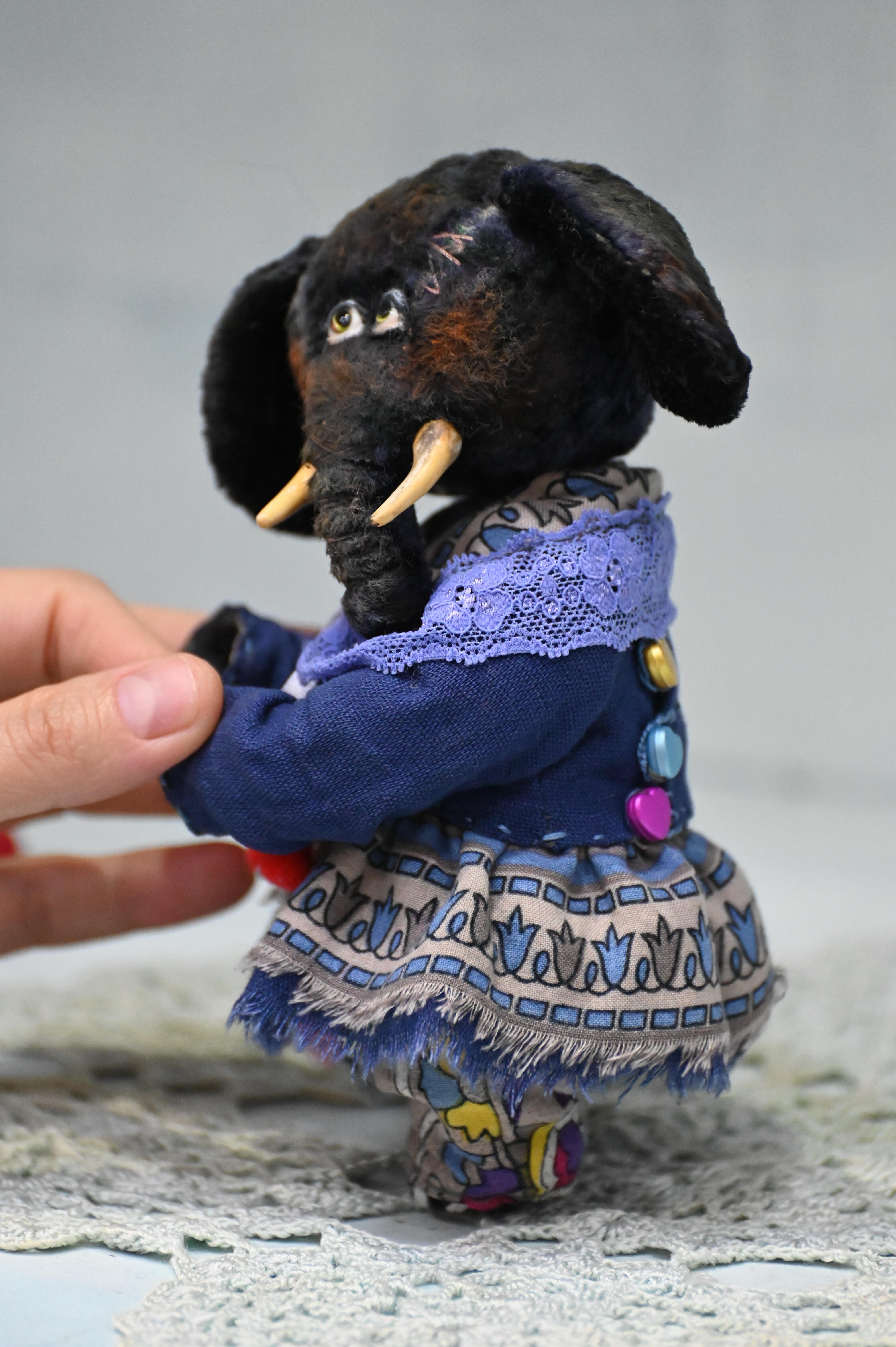 Baby Elephant Emma by Fedorova Oksana - Bear Pile