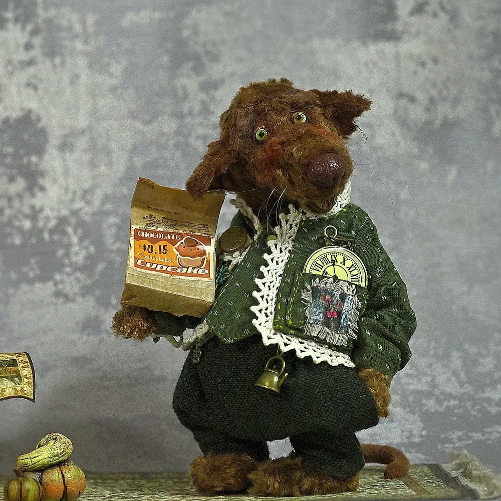 Rat Donut by Fedorova Oksana - Bear Pile