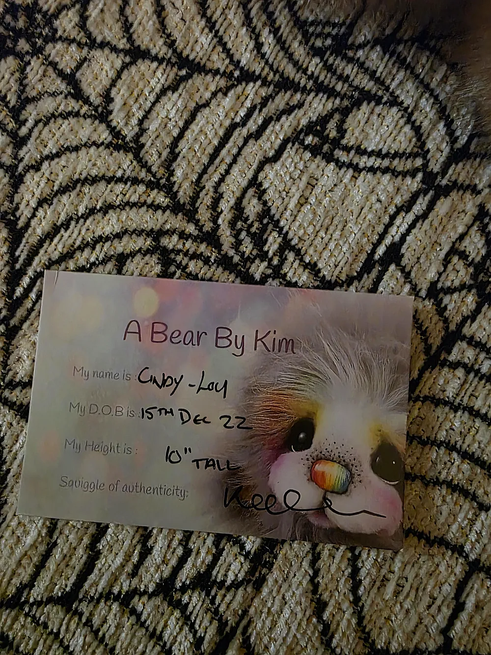 Cindy Lou by Kim Gallimore A Bear By Kim - Bear Pile