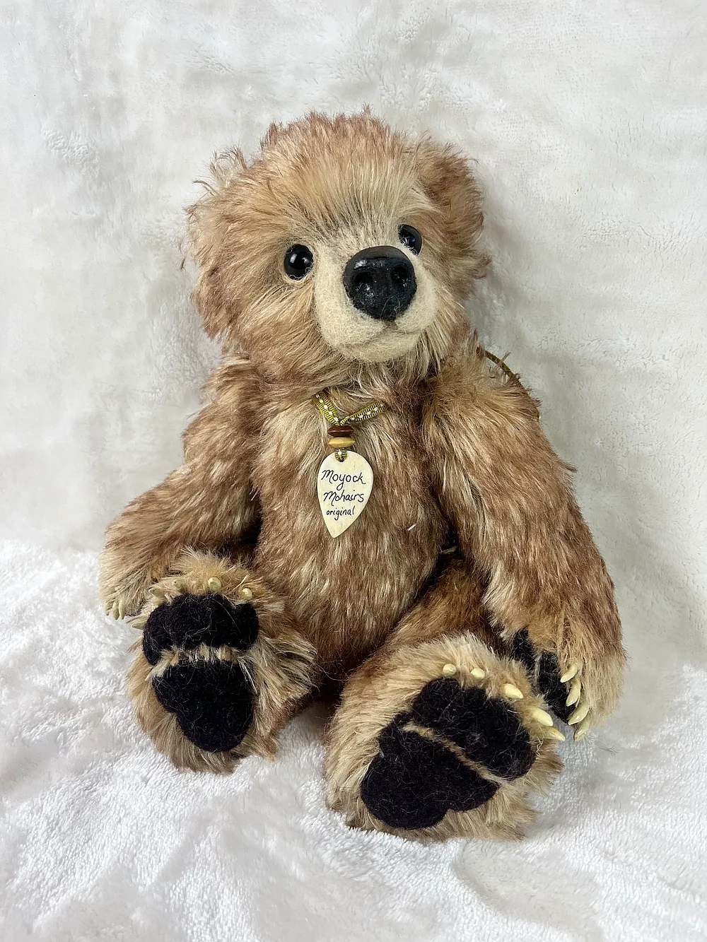 Orphan by Moyock Mohairs by Terry Lynn Morrison - Bear Pile