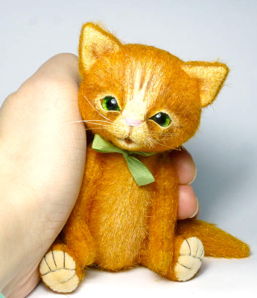 Kitten Samuel by Iryna Trushkovska - Bear Pile