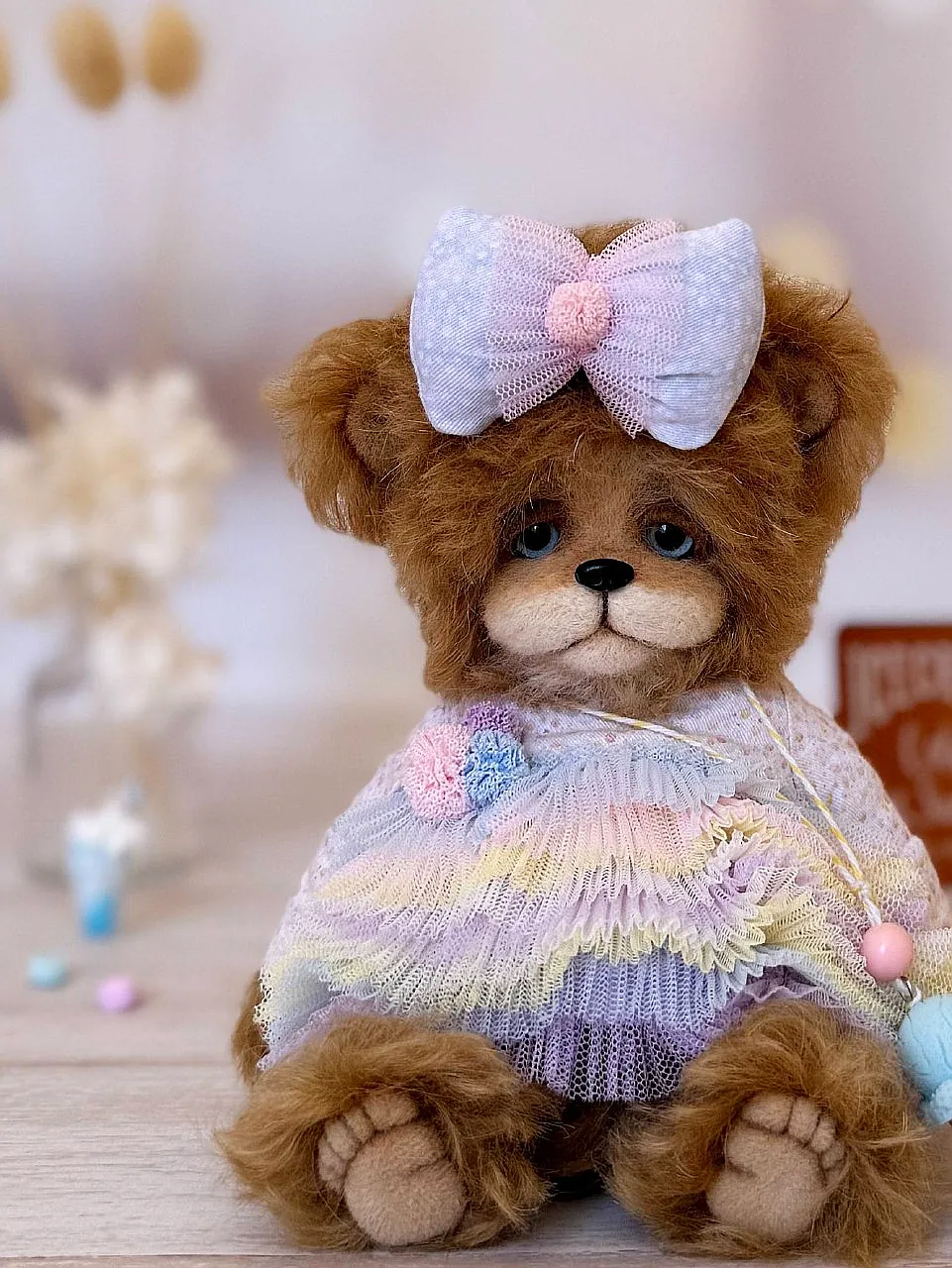 Teddy Bear Lala Caramella by Povoroznyk Natalya - Bear Pile