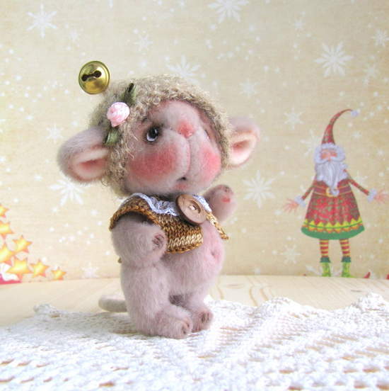 Little mouse Peggy by MaGy - Bear Pile