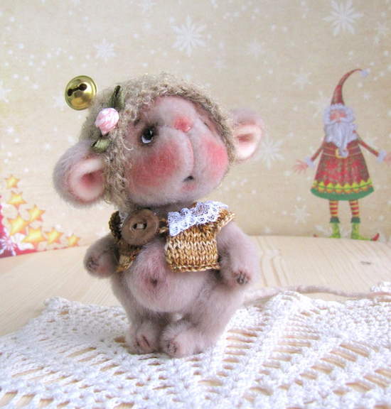 Little mouse Peggy by MaGy - Bear Pile