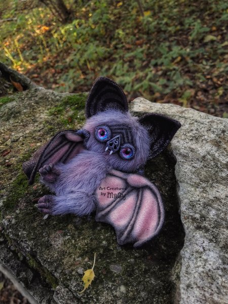 Baby vampire bat Leta by MaGy - Bear Pile