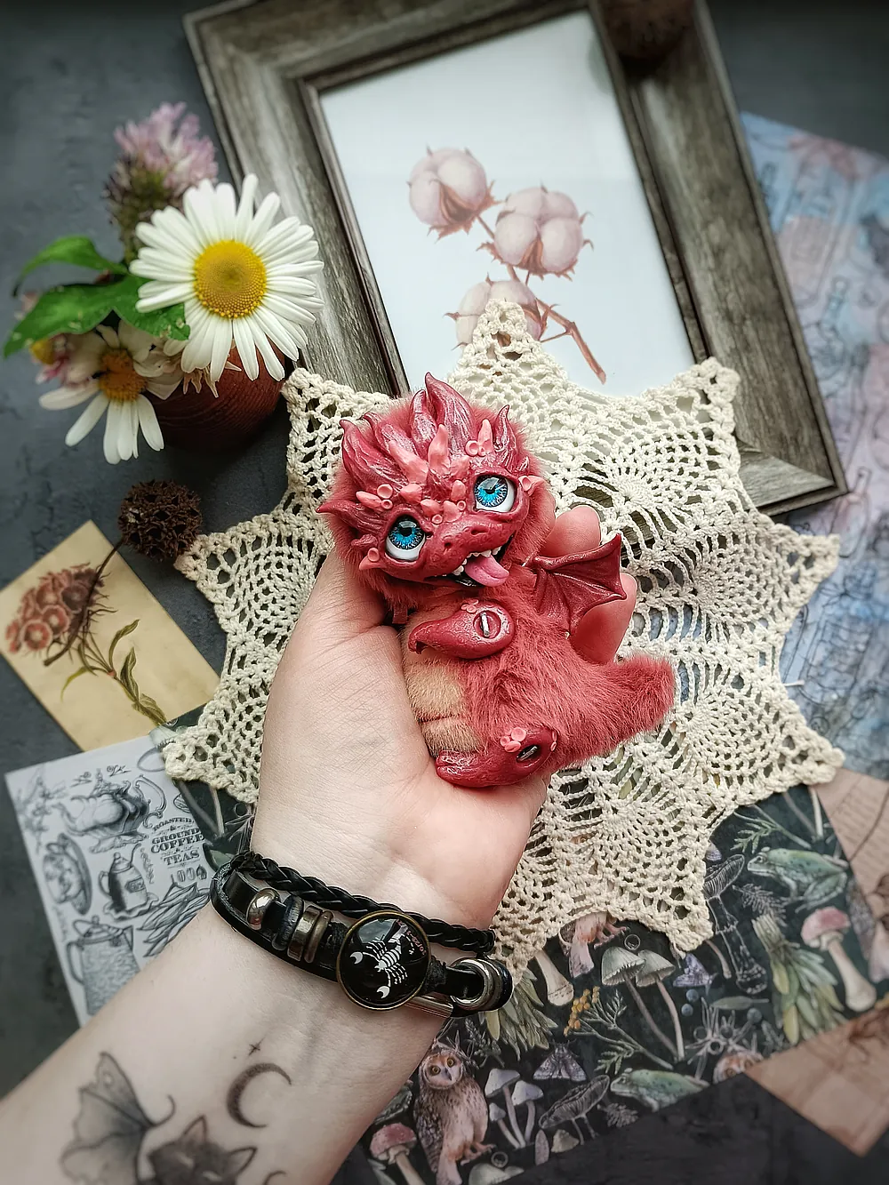 Cute baby dragon Berry by MaGy - Bear Pile
