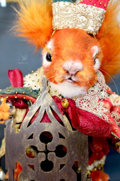 Berlekino - squirrel Jester by Mariam - Bear Pile