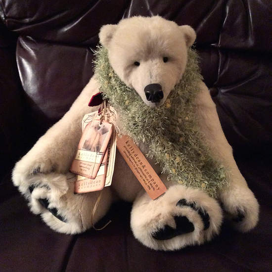 Pauly Polar Bear by Kelly Dean - Bear Pile