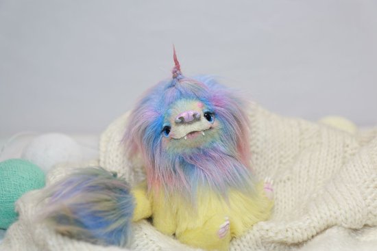 Little Monster Timmy by Oksana Tymchenko - Bear Pile