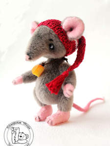 rat Sebastian by Natalia Leschenko - Bear Pile