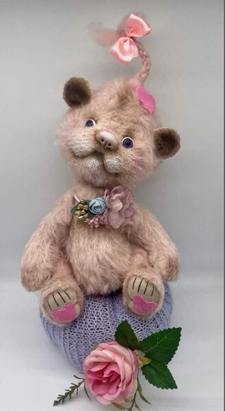 Set. Three real Teddy bears by Polevshchikova Tatyana - Bear Pile