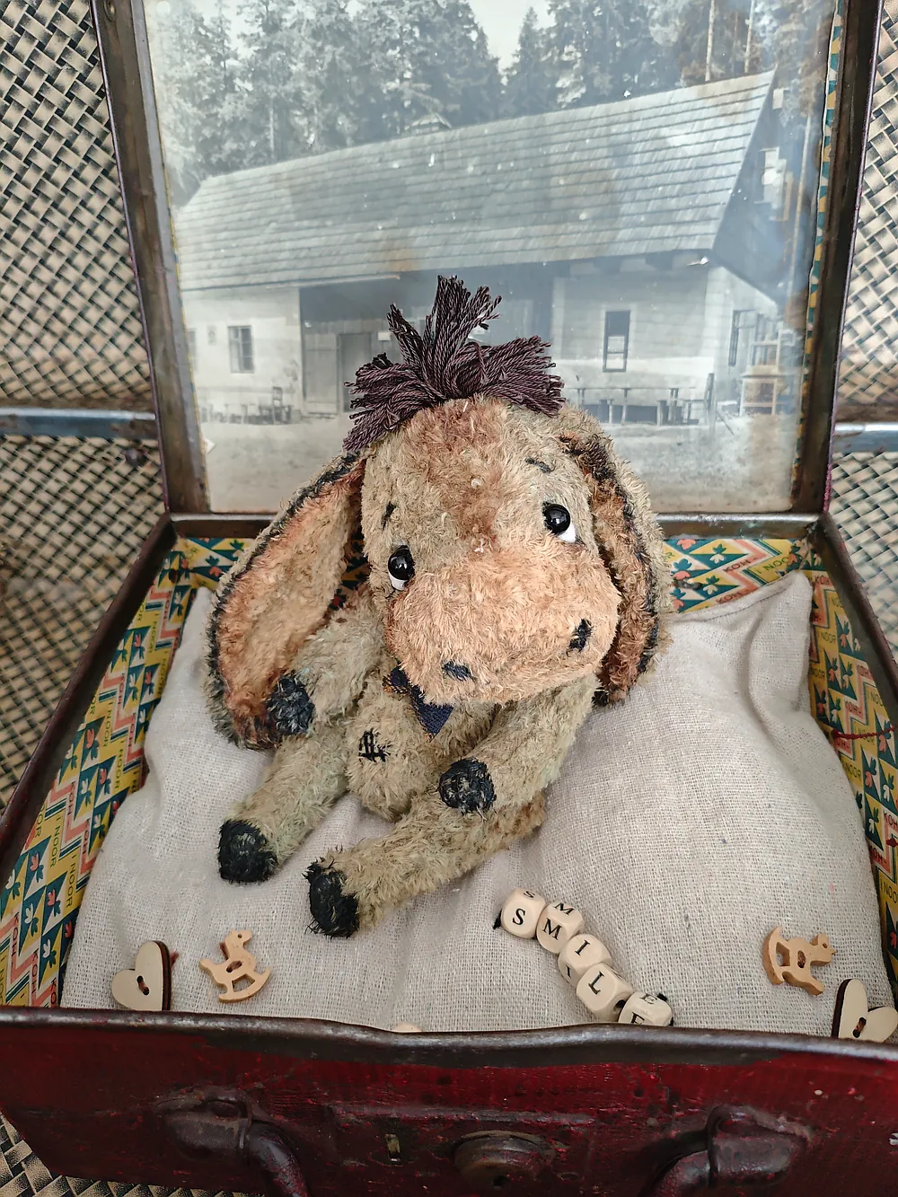 Gilbert the donkey by Miola Teddies - Bear Pile