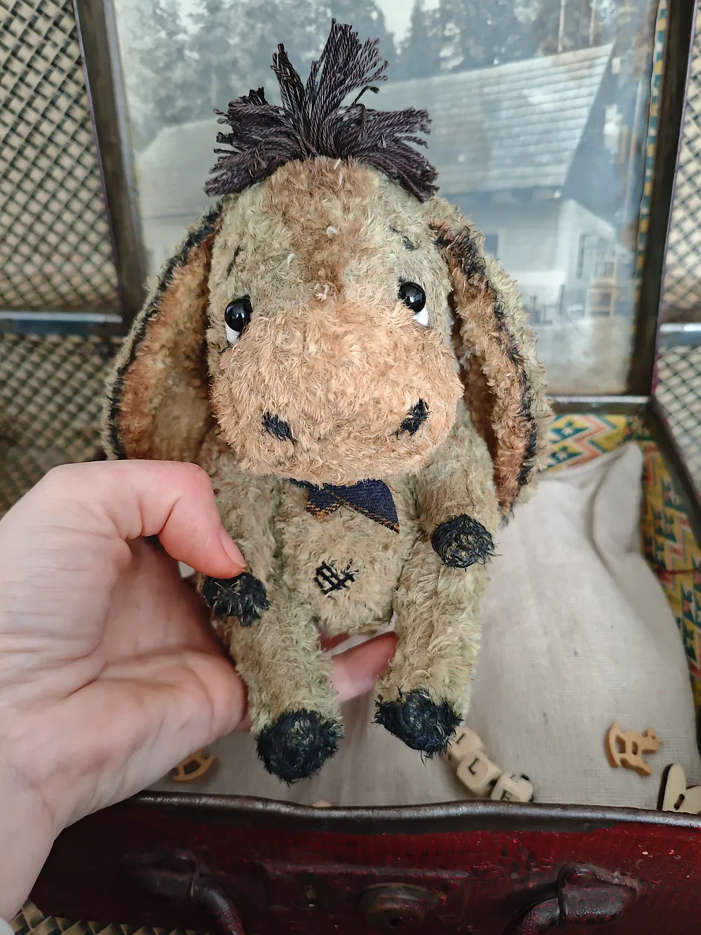 Gilbert the donkey by Miola Teddies - Bear Pile
