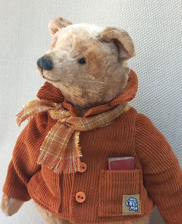Teddy bear Peter by Polyakova Elena - Bear Pile