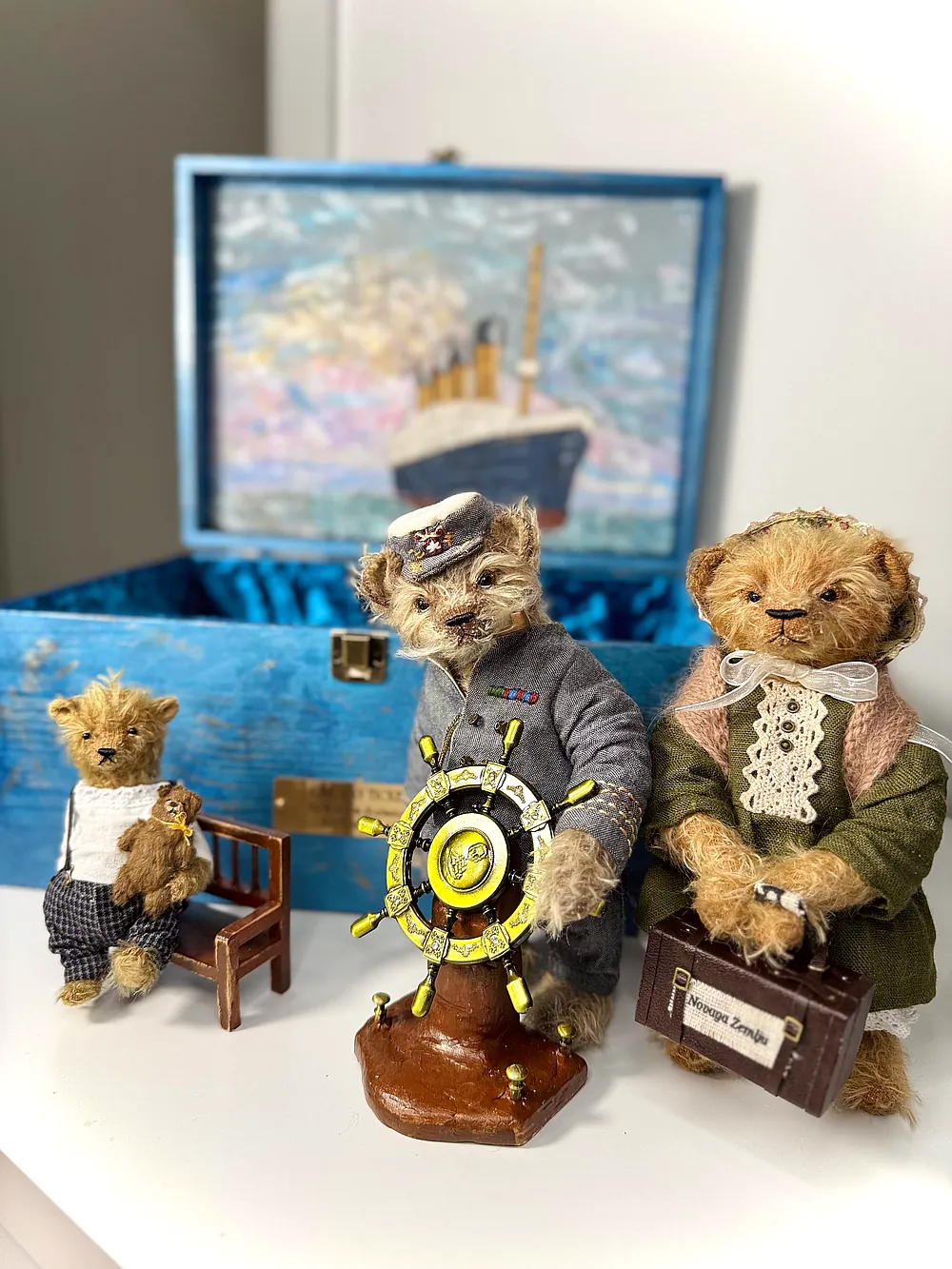 Treasure Box One-way Ticket by Heirloom Soulmates - Bear Pile