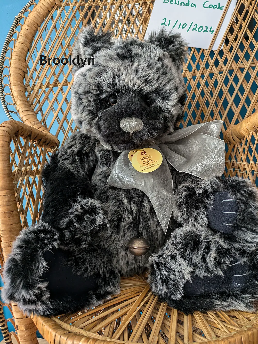 Retired Brooklyn by Charlie Bears - Bear Pile