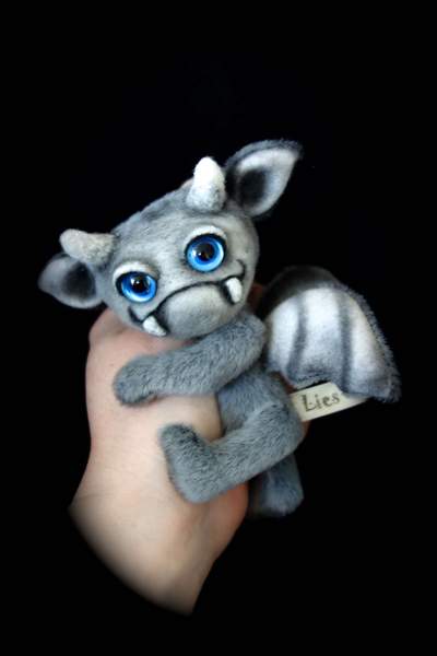 Hikari the little Gargoyle Monster by Lies & Lot Bears - Bear Pile