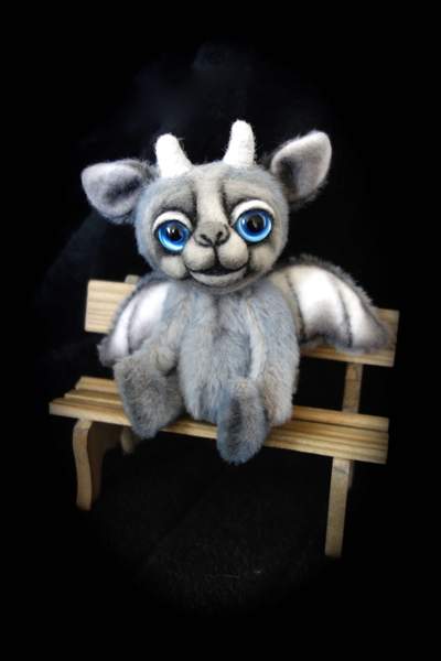 Ayame the little Gargoyle Monster by Lies & Lot Bears - Bear Pile