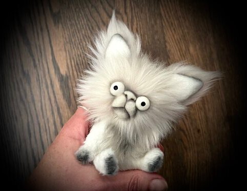 Koichi Crazy Cat by Lies & Lot Art Bears - Bear Pile