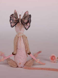 White rat MADE to order by Julia Berg - Bear Pile