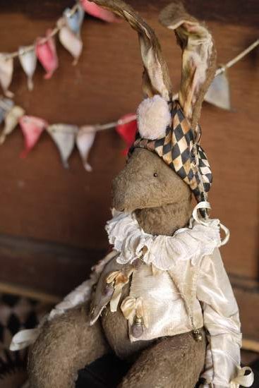 Clown Rabbit by KatyaPanayisAtrDolls - Bear Pile