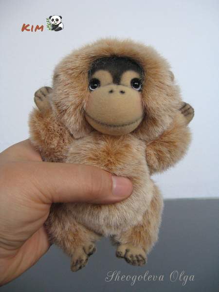 Monkey Kim. :-) by Sheogoleva Olga - Bear Pile