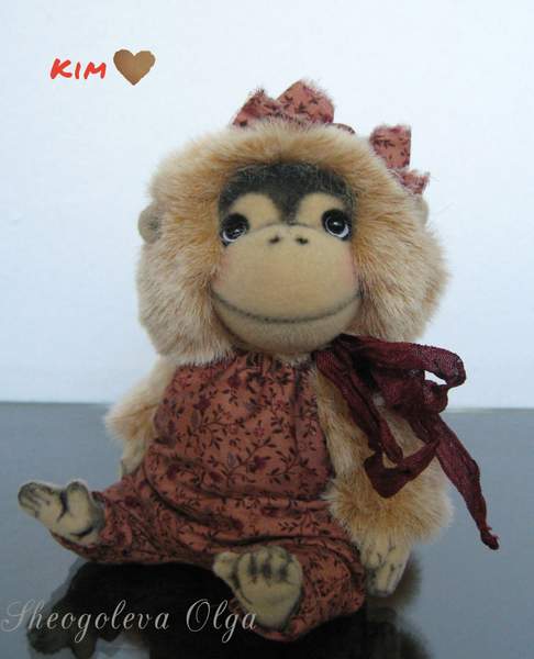 Monkey Kim. :-) by Sheogoleva Olga - Bear Pile