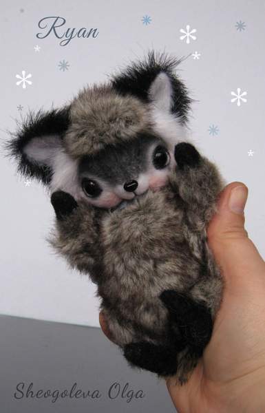 Raccoon Ryan. :-) by Sheogoleva Olga - Bear Pile