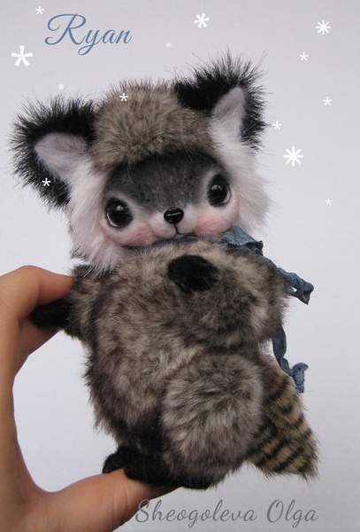 Raccoon Ryan. :-) by Sheogoleva Olga - Bear Pile