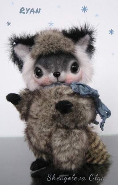 Raccoon Ryan. :-) by Sheogoleva Olga - Bear Pile