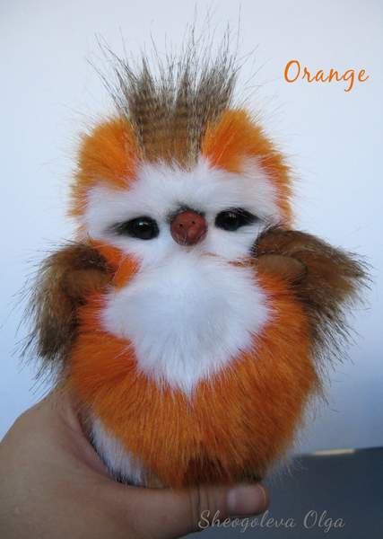Owlet Orange. :-) by Sheogoleva Olga - Bear Pile