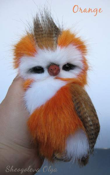 Owlet Orange. :-) by Sheogoleva Olga - Bear Pile