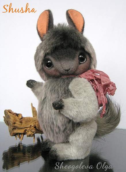 Chinchilla Shusha. :-) by Sheogoleva Olga - Bear Pile