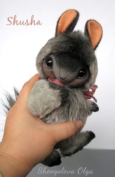 Chinchilla Shusha. :-) by Sheogoleva Olga - Bear Pile