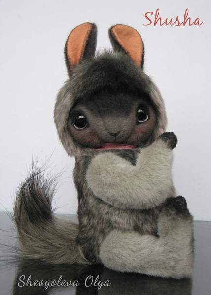 Chinchilla Shusha. :-) by Sheogoleva Olga - Bear Pile