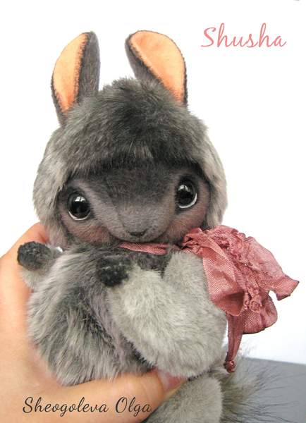 Chinchilla Shusha. :-) by Sheogoleva Olga - Bear Pile