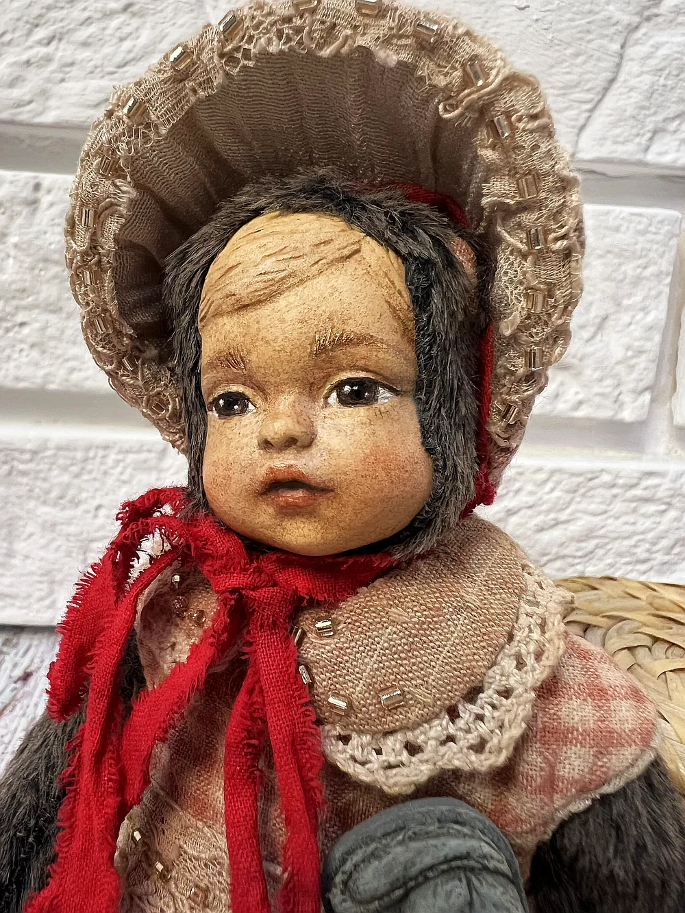 Olivia Teddy Doll by Stasya Solovyova - Bear Pile