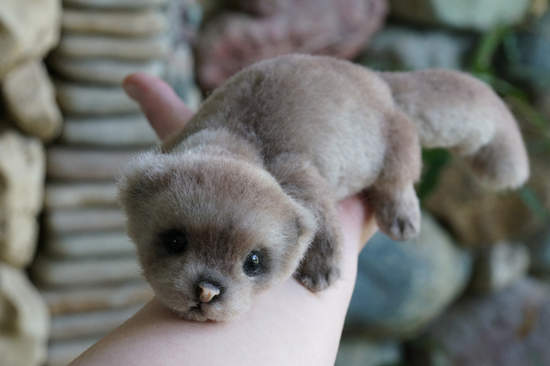 weasel by Tsybina Natali - Bear Pile