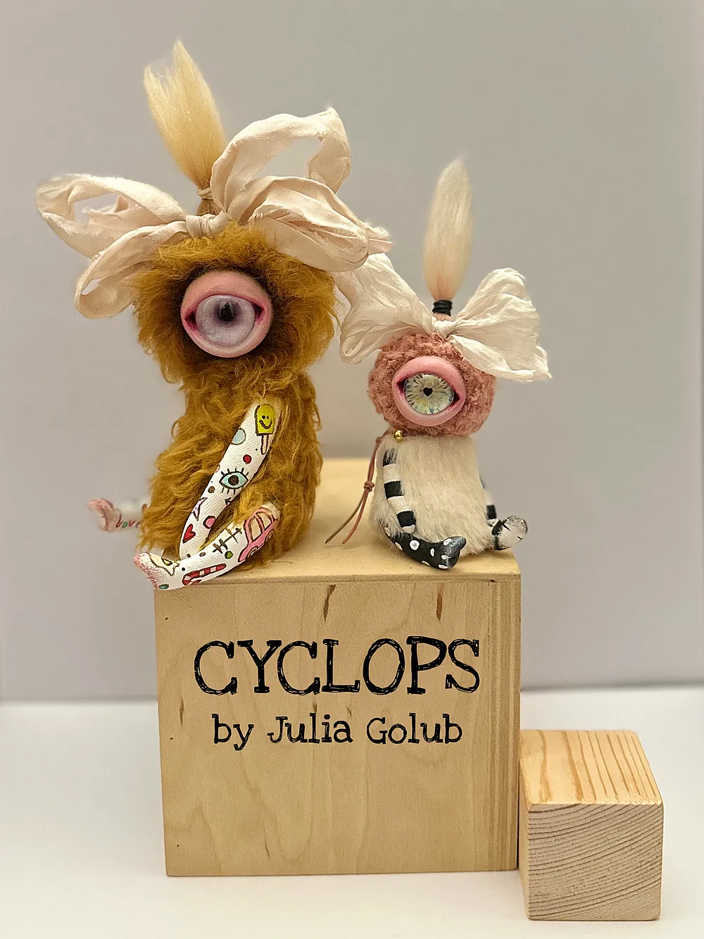 Cyclops - doll by Julia Golub - Bear Pile