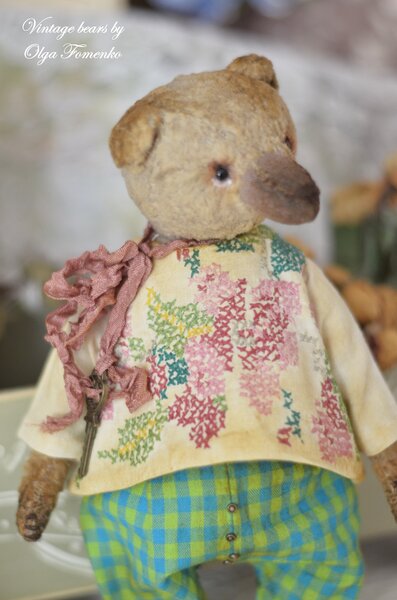 Teddy Bear Jules by Fomenko Olga - Bear Pile