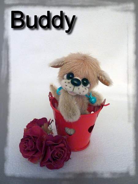 Buddy Little Doggie by HappyTeddy by Aleksandra J. - Bear Pile