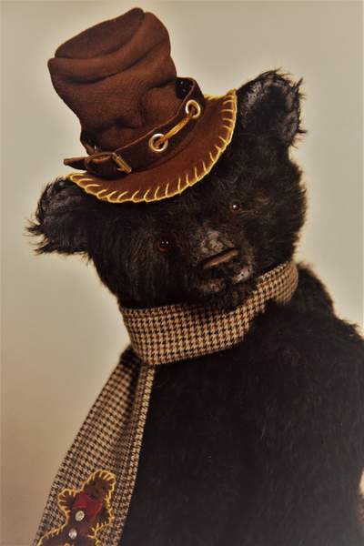 HANK ,the black bear by DREAM'S BEARS - Bear Pile