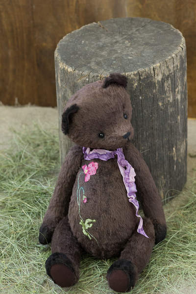 Christmas bear by Olga Belozerova - Bear Pile