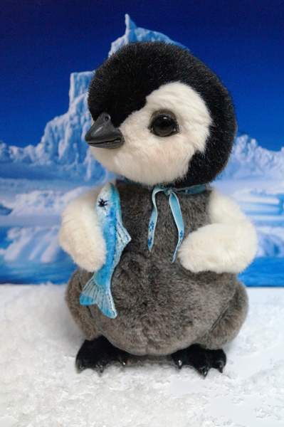 For Pamela. Pepe and Flo, the baby- penguin by Alina Biliakova - Bear Pile
