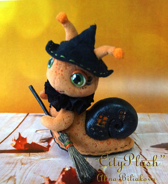 Arabella, the snail- witch by Alina Biliakova - Bear Pile