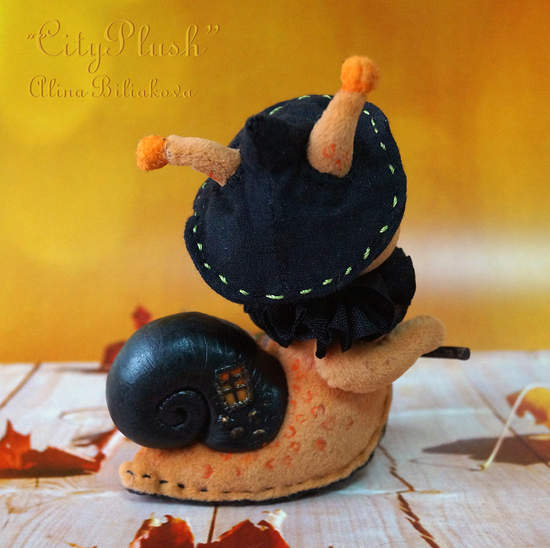 Arabella, the snail- witch by Alina Biliakova - Bear Pile