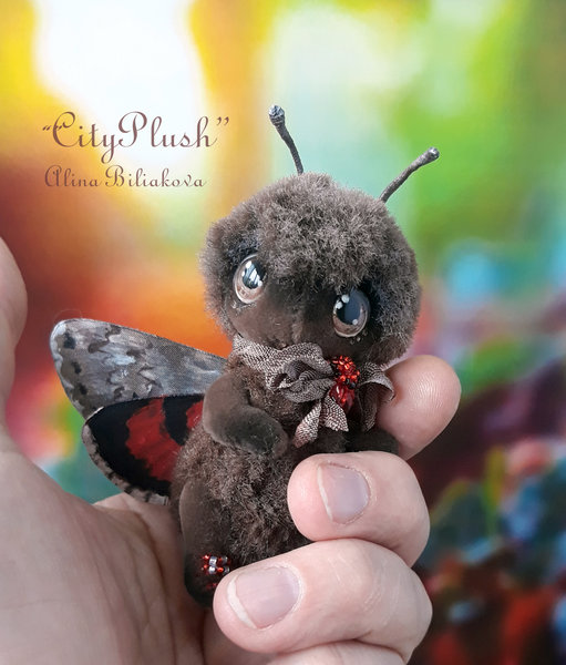 Boosinka, the moth by Alina Biliakova - Bear Pile