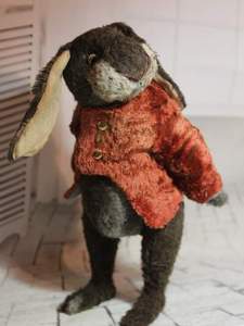 rabbit Valentino by Elena Karasenko - Bear Pile