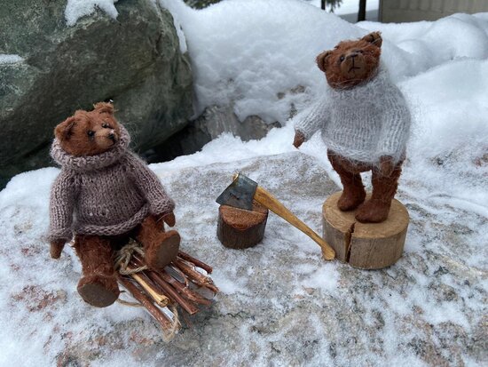 Bears in the North by Elena Fomina - Bear Pile